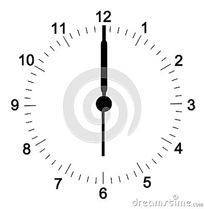 Clock Face Royalty Free Stock Photography - Image: 4885107