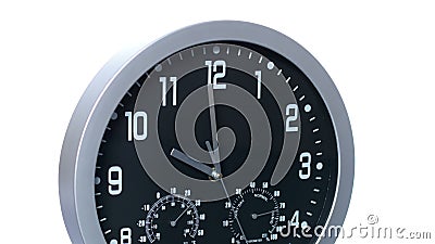 Clock Fast Time Lapse Accelerated 01 Stock Footage - Video of lapses ...