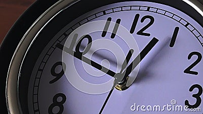 Clock ticking backwards stock video. Video of flashback - 61498743