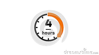 Clock , Timer Time Passage , Waiting Time Animation 4K | 12 Hours Stock ...