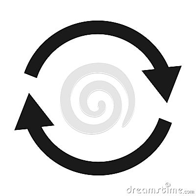 Clockwise Icon Vector Illustration | CartoonDealer.com #223684218