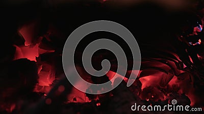 The smoldering paper. stock video. Video of dark, flame - 102765241