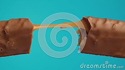 Broken candy bar stock footage. Video of nutrition, tasty - 231995642
