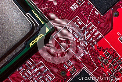 Close-up Of A CPU Central Processing Unit Of A Modern New Generation ...