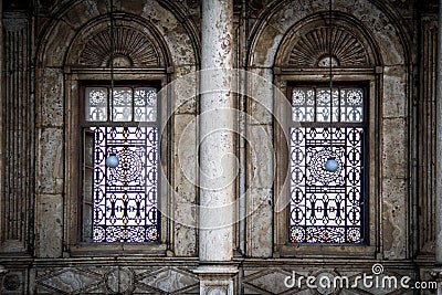 Windows In The Alabaster Mosque In Cairo Royalty-Free Stock Photography ...