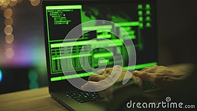 Programming, Coding Application Interface Stock Video - Video of connection, coder: 124195765