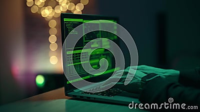 Programming, Coding Application Interface Stock Video - Video of connection, coder: 124195765