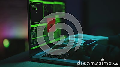 Programming, Coding Application Interface Stock Video - Video of connection, coder: 124195765