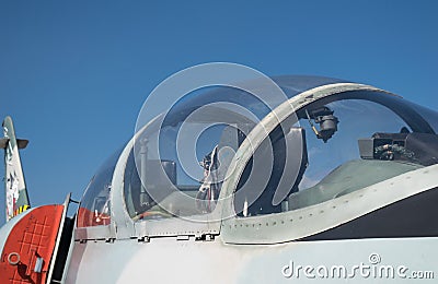 Close Up Fighter Jet Cockpit Canopy Royalty-Free Stock Photo ...