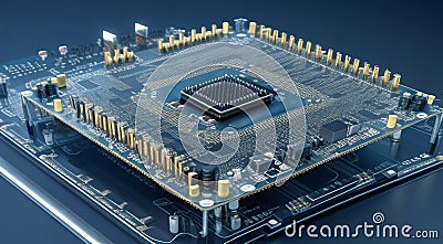 Close-up Of Computer Inside, Computer Board Background, Pc Board ...