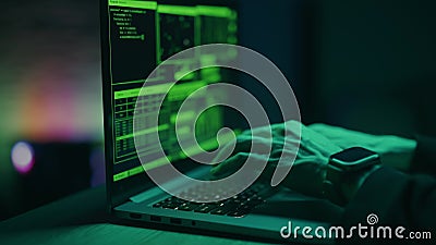 Programming, Coding Application Interface Stock Video - Video of connection, coder: 124195765