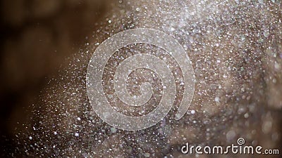 A Close-up of the Shining Dust Particles, in the Rays of Light, Motes ...