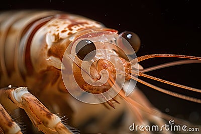 Close-up Of Tiger Shrimp Prawn's Claws And Face Royalty-Free Stock ...