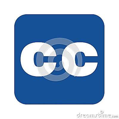 Closed Captioning Sign Illustration | CartoonDealer.com #142056109