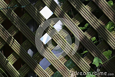 Closeup Of Crosshatch Fence Texture Royalty-Free Stock Photography ...