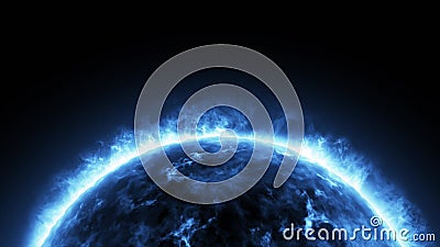 Surface of a Neutron Star Cgi Simulation Stock Footage - Video of ...