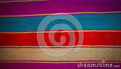 Closeup Of An Indigenous Handmade Fabric Texture Royalty-Free Stock ...