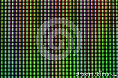 Closeup RGB Led Diode Of LED TV And LED Monitor Screen Display Panel ...