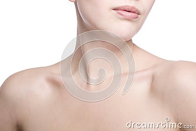 Closeup Shot Of Neck And Shoulder Royalty Free Stock Images - Image ...