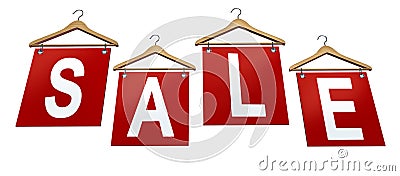 Clothing Sale Sign Royalty Free Stock Image - Image: 24823196