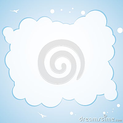 Cloud Border Background Stock Photos - Image: 30311693