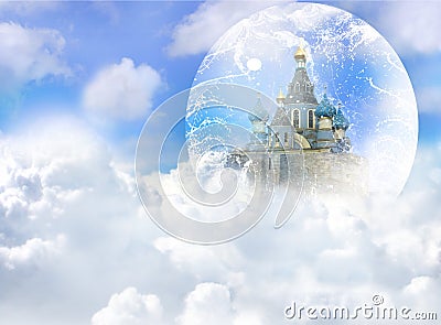 Cloud Castle Royalty Free Stock Image - Image: 11870666