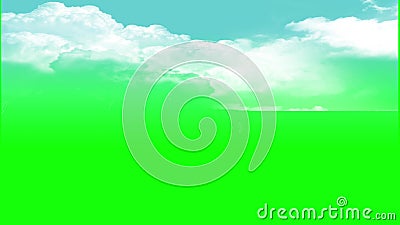 Cloud and Lightning Green Screen Stock Footage - Video of awan ...