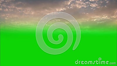 Clouds Moving on Green Screen Stock Footage - Video of power ...