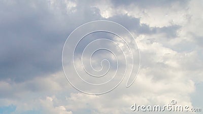 Clouds on a Windy Day the Sky is Blue. Stock Footage - Video of cloudy ...