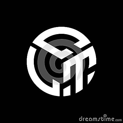 CLT Letter Logo Design On Black Background. CLT Creative Initials ...