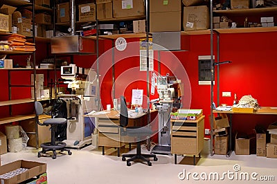 Cluttered Space Royalty Free Stock Image - Image: 56026