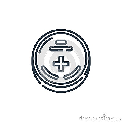 Cmos Icon Vector From Hardware Concept. Thin Line Illustration Of Cmos ...