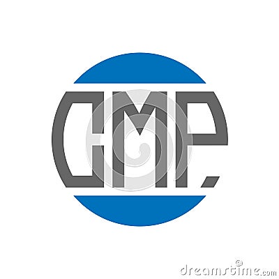 CMP Letter Logo Design On White Background. CMP Creative Initials ...