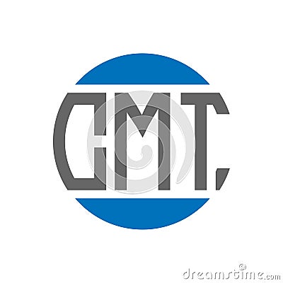 CMT Letter Logo Design On White Background. CMT Creative Initials ...