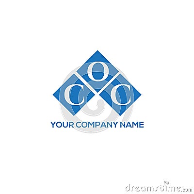 COC Letter Logo Design On WHITE Background. COC Creative Initials ...