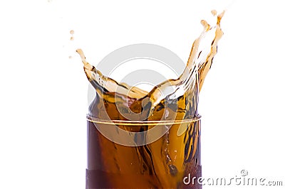 Coca-cola Splash Stock Photo - Image: 10520110