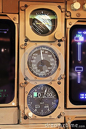 Cockpit Instruments Stock Image | CartoonDealer.com #41158801