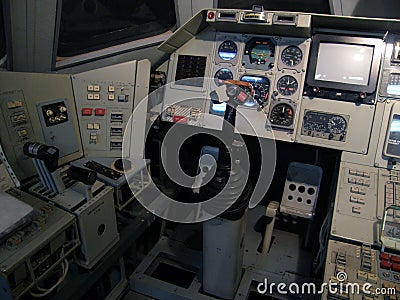 Cockpit Of Soviet Space Shuttle Buran Editorial Image - Image: 42621325