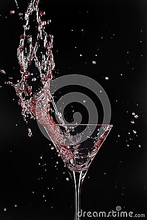 Cocktail Explosion Stock Photography - Image: 14457142