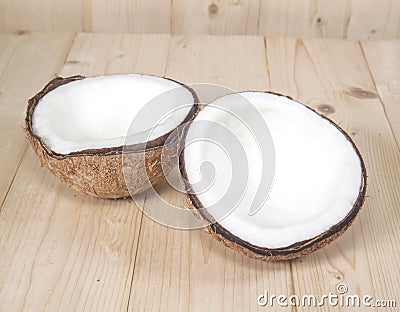Coconut On Table Stock Image | CartoonDealer.com #52549201