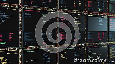 Codes and Numbers in 3d Tables. Animation. Virtual Tables with Numeric Cells in Computer ...