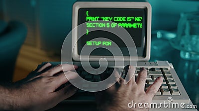 Hacking A Vintage Old Vintage TV Or Computer Monitor Screen 80s 90s ...