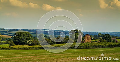 Codnor Castle Ruins. Stock Image | CartoonDealer.com #21527713