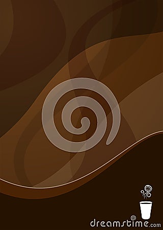 Coffee Wave Background Royalty-Free Stock Photo | CartoonDealer.com ...
