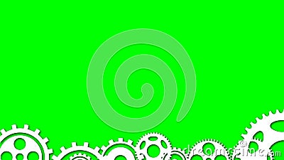 Cogs and Gears Spinning Animation Stock Footage - Video of abstract ...
