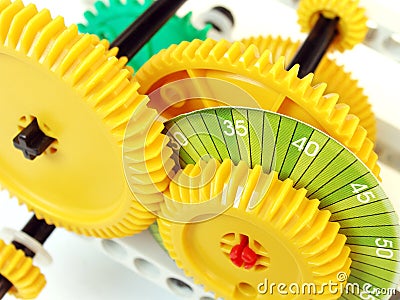 Gears and cogs system stock photo. Image of components - 5234438