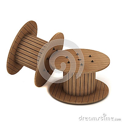 Coil For Electric Cable Stock Photography | CartoonDealer.com #10382312