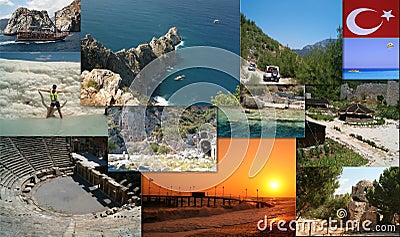 Collage Of Turkey Stock Photography - Image: 13763232