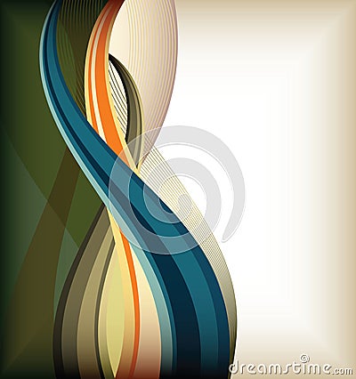 Color Curve Lines Background Royalty Free Stock Image - Image: 7074646
