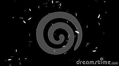 Color Feather Falling Particles Motion Graphics Stock Footage - Video ...